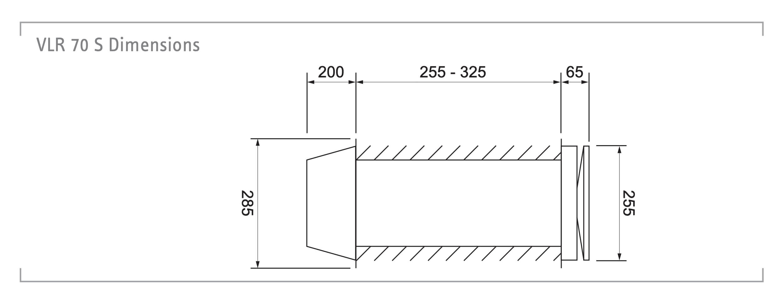 VLR 70 S Decentralised Heat Recovery Stiebel Eltron | Universal Fans