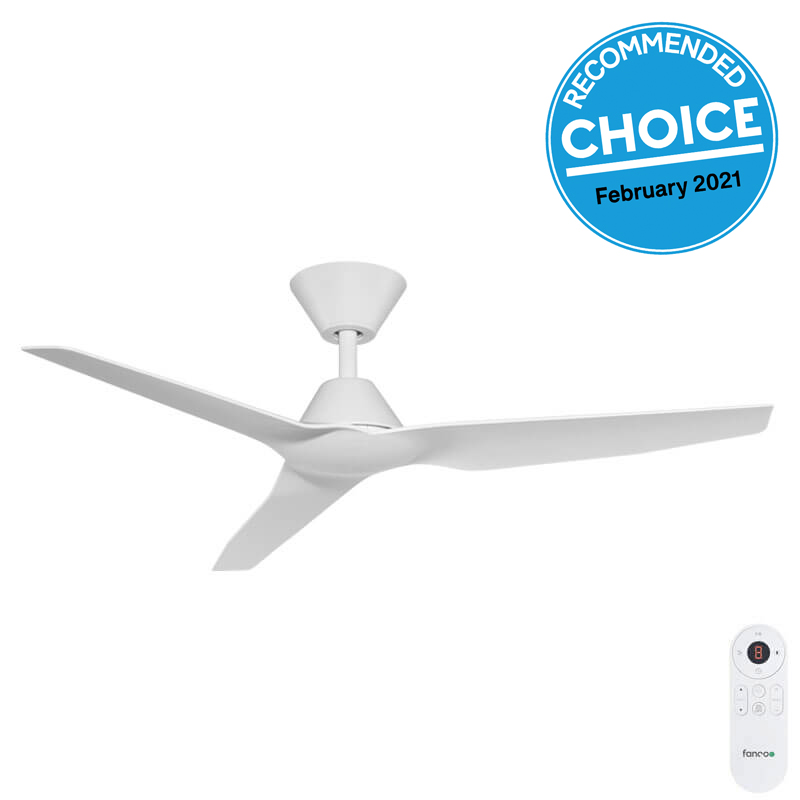 Fanco Infinity-ID DC Ceiling Fan with Smart Remote - Black 54"